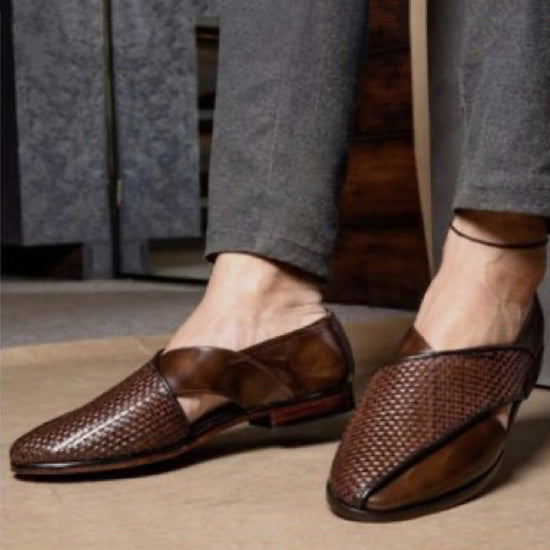 Hand made Classic Leather Kheri SS-2347 – The Step Studio